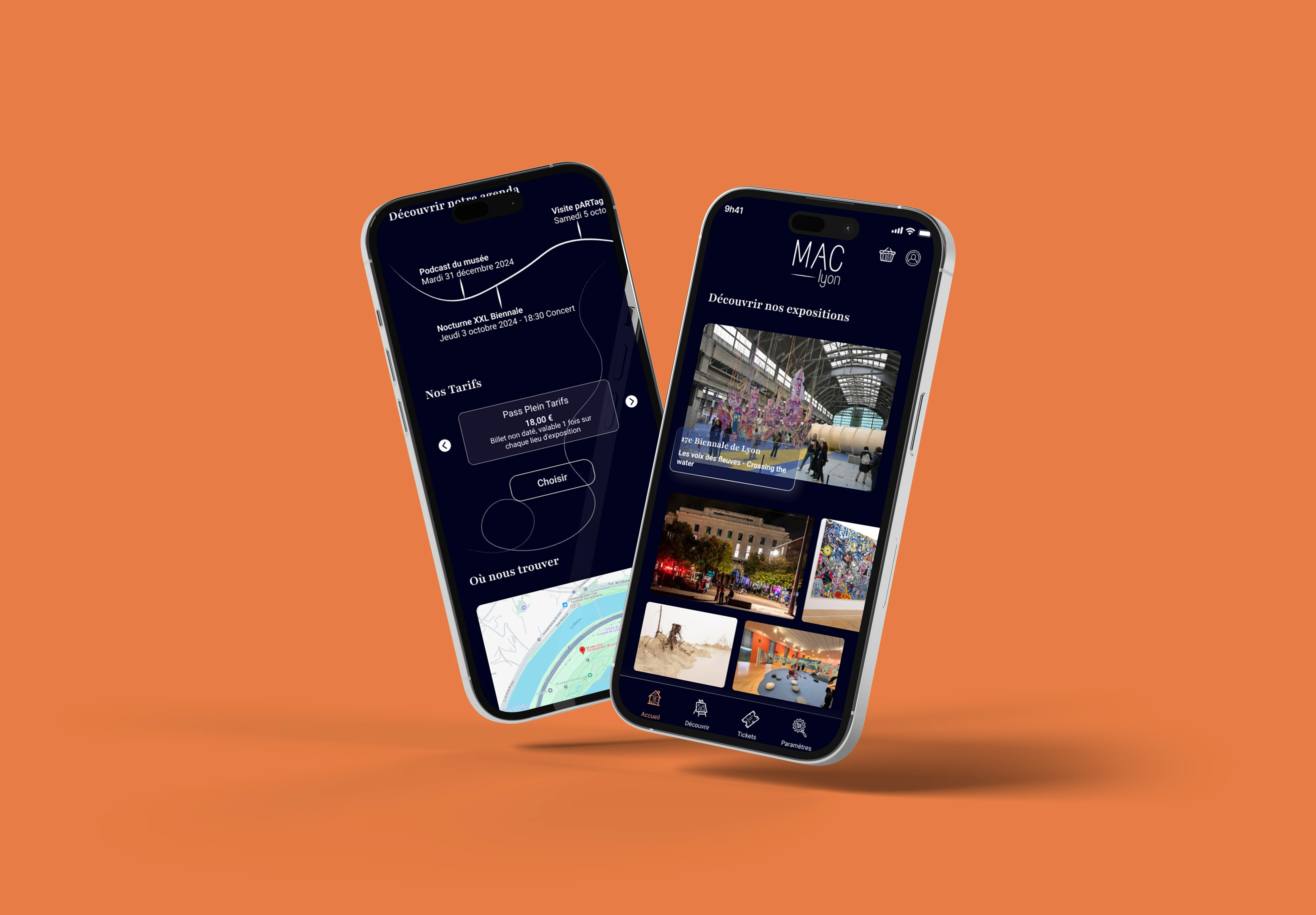 MAC LYON - Refonte Homepage et Application